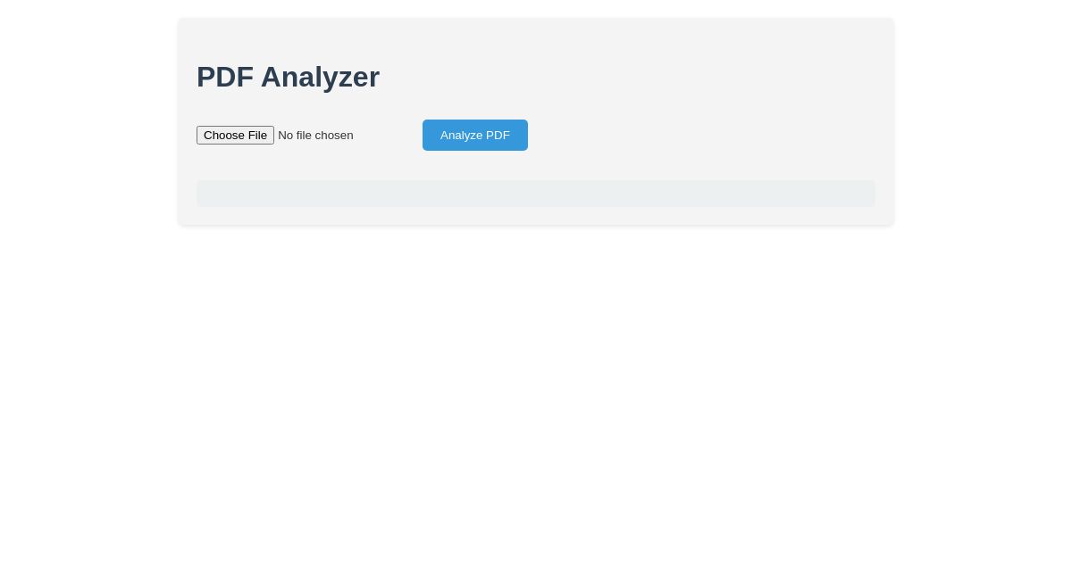 PDF Analyzer