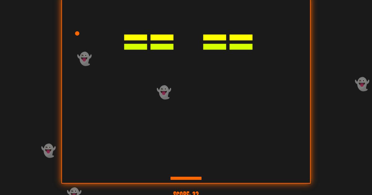 Hallow Breakout - Spooky Brick Breaking Adventure