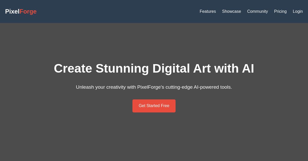 PixelForge: AI-Powered Digital Art Creation