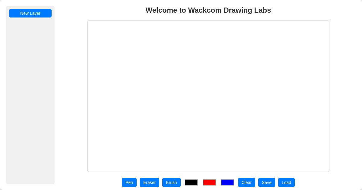 Wackcom Drawing Labs - The Ultimate Online Drawing Experience