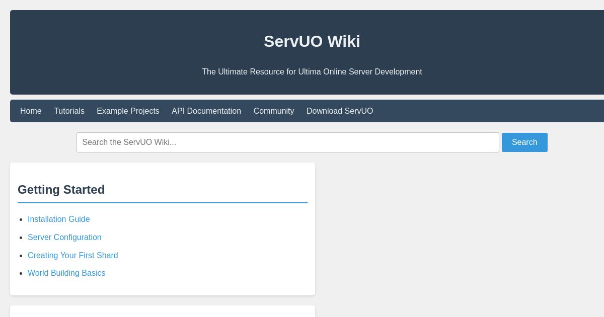 ServUO Wiki