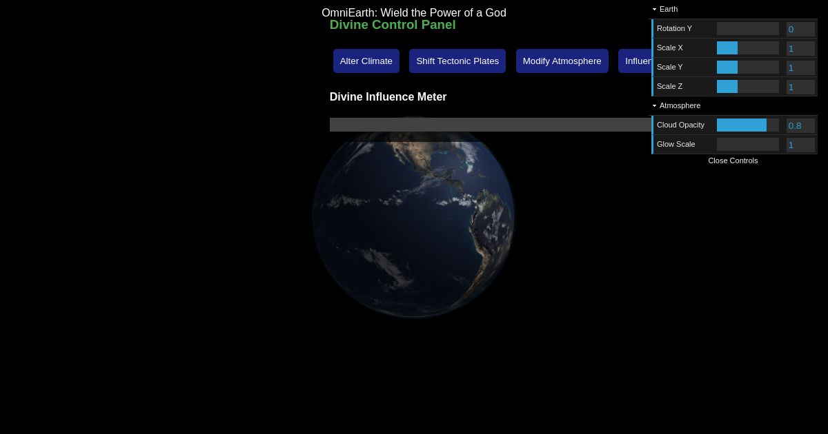 OmniEarth: Divine Simulation