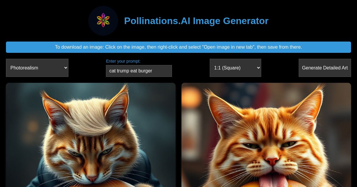 Pollinations.AI Image Generator: Dynamic AI Art Creation