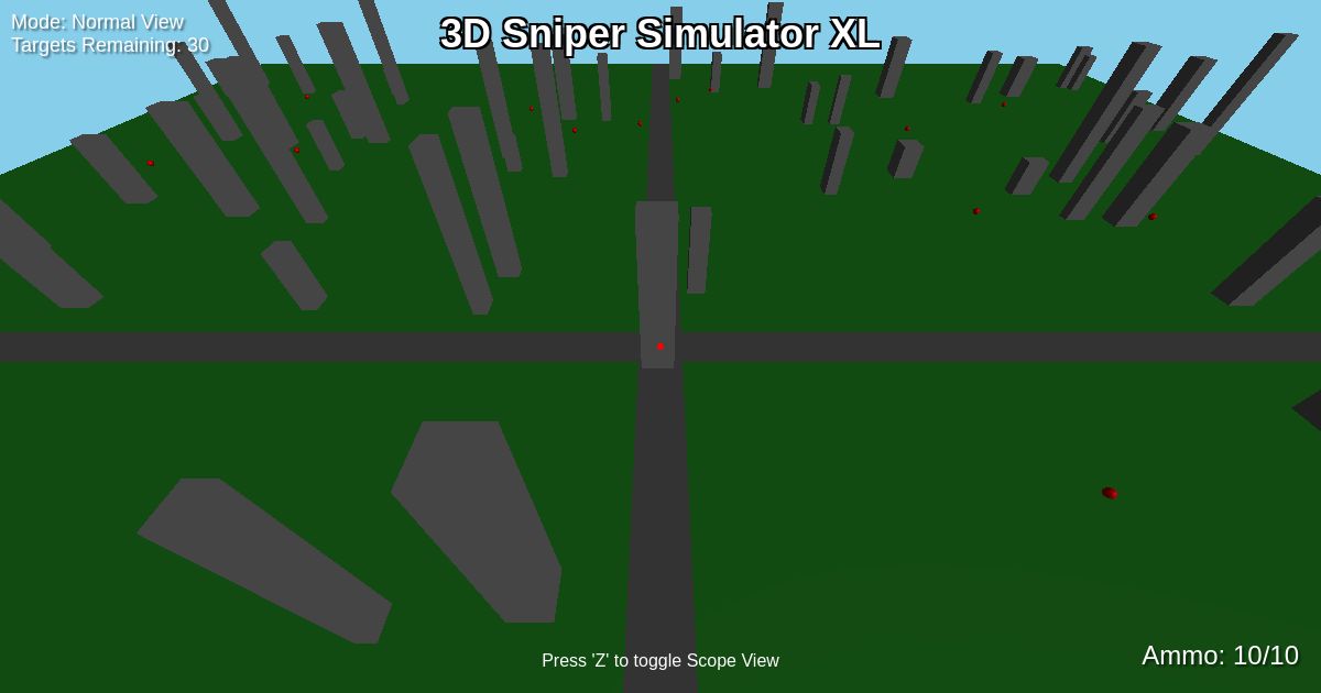 3D Sniper Simulator - Extended Mission XL