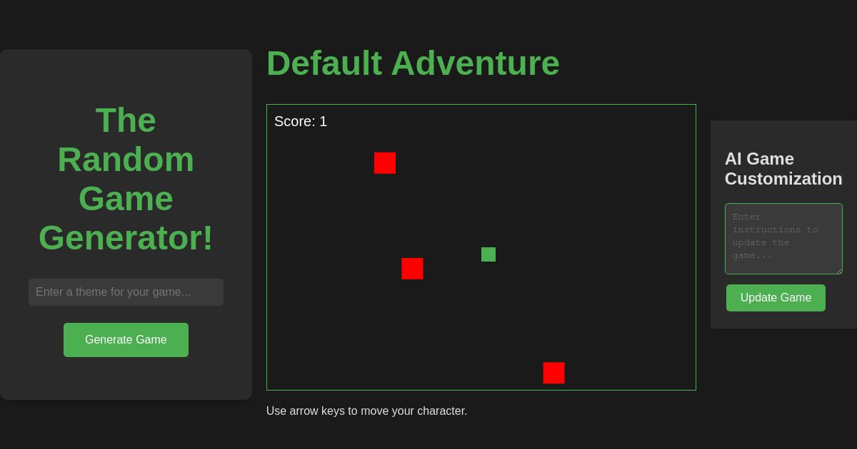 The Random Game Generator