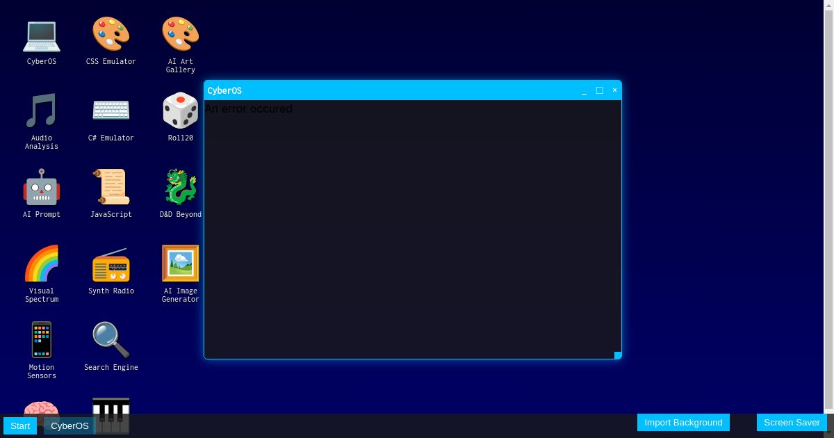 Unix-Magic OS - Electric Dragon Edition