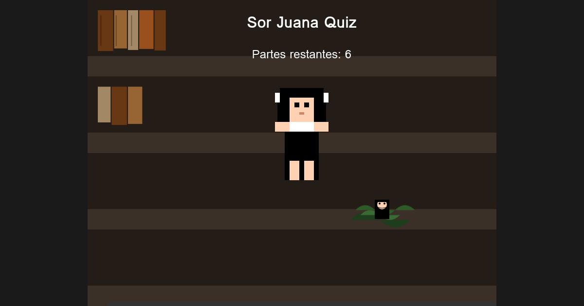 Sor Juana Quiz - Juego Pixel
