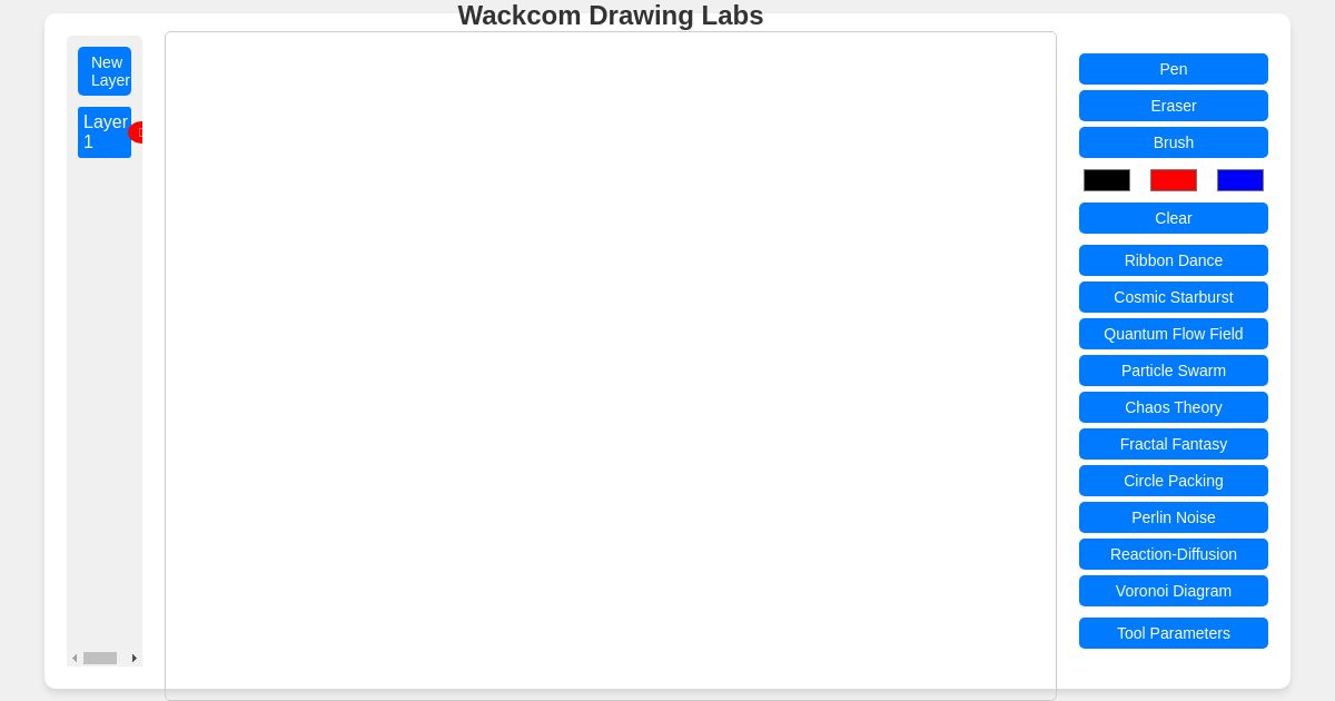 Wackcom Drawing Labs - The Ultimate Online Drawing Experience