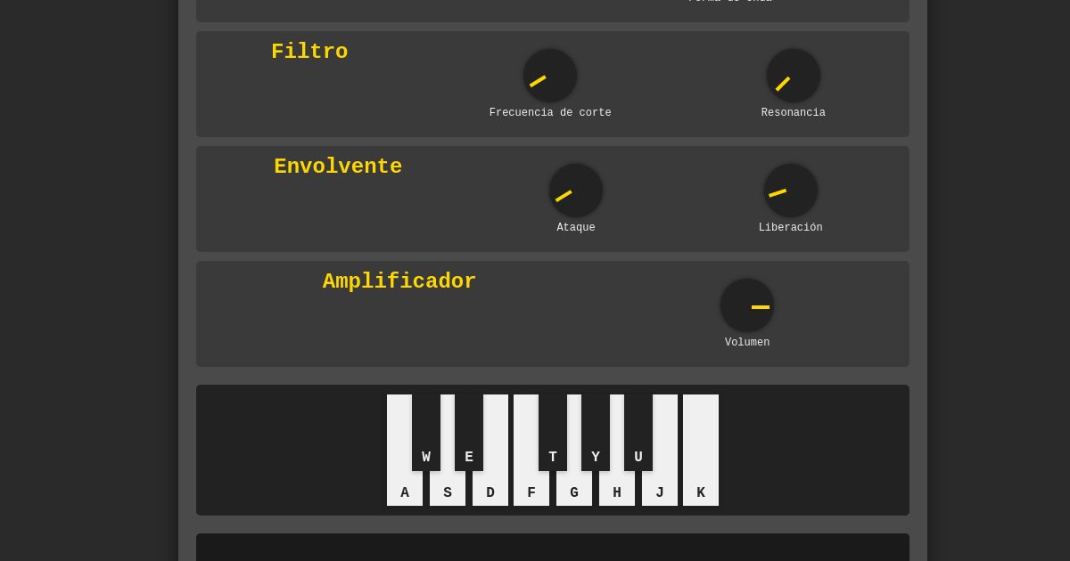 Sintetizador Modular Estilo Moog