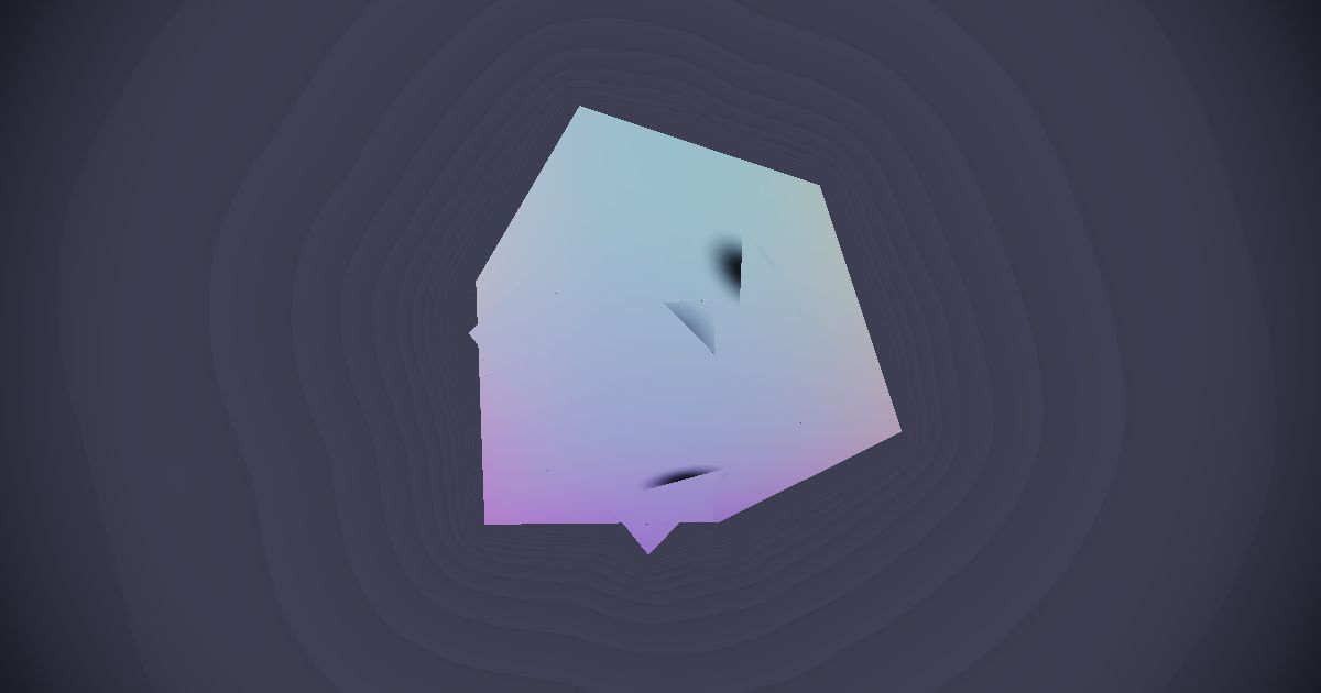 Hyperdimensional Wireframe Tesseract Vortex