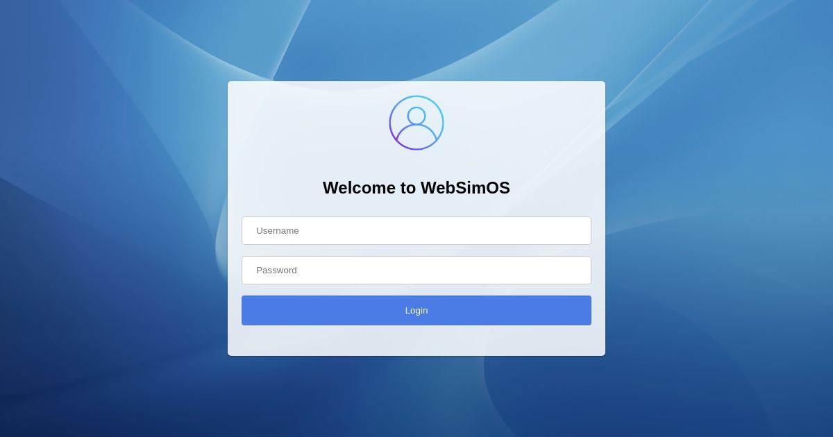 WebSimOS Login