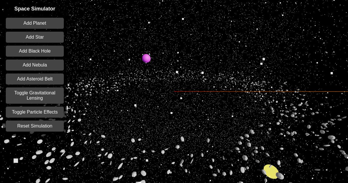 Ultra-High-Fidelity Space Simulation with hgghGravitational Lensing