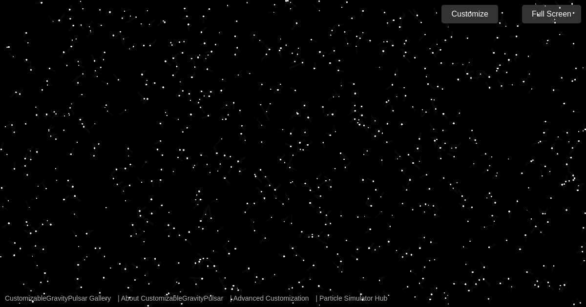 RealisticGravityPulsar - Advanced Multi-Touch Particle Simulation