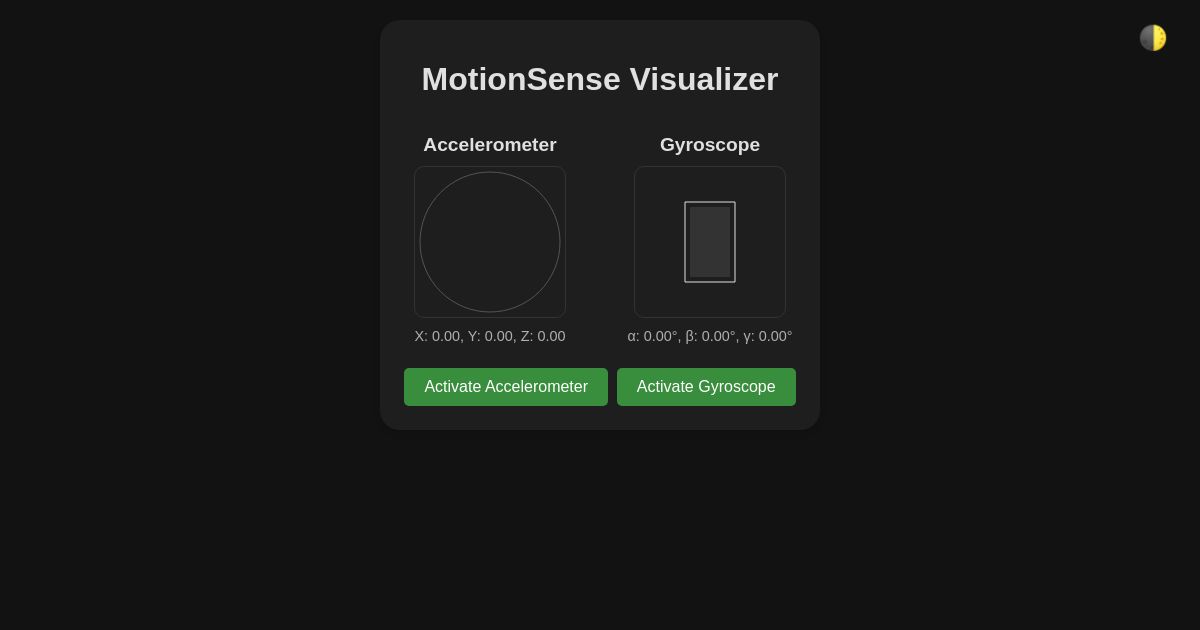 MotionSense Visualizer