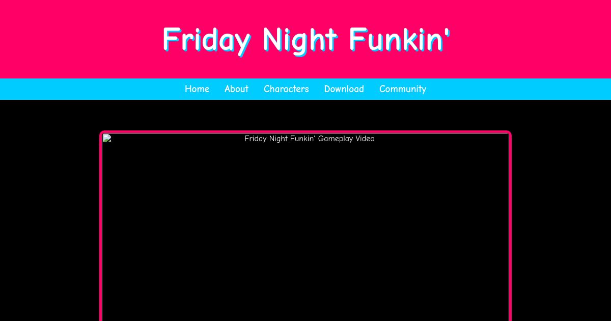 Friday Night Funkin' - The Official Website