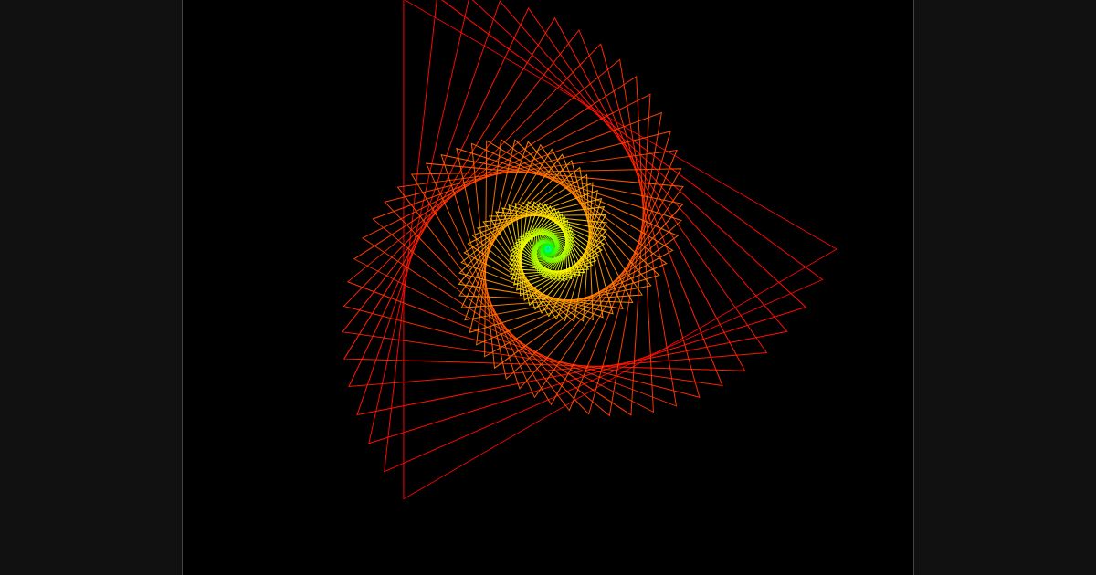 WebSim AI - Slow Animated Random Fractal Generator