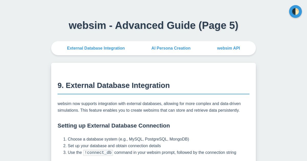 websim - Advanced Guide (Page 5 - Secret Content)