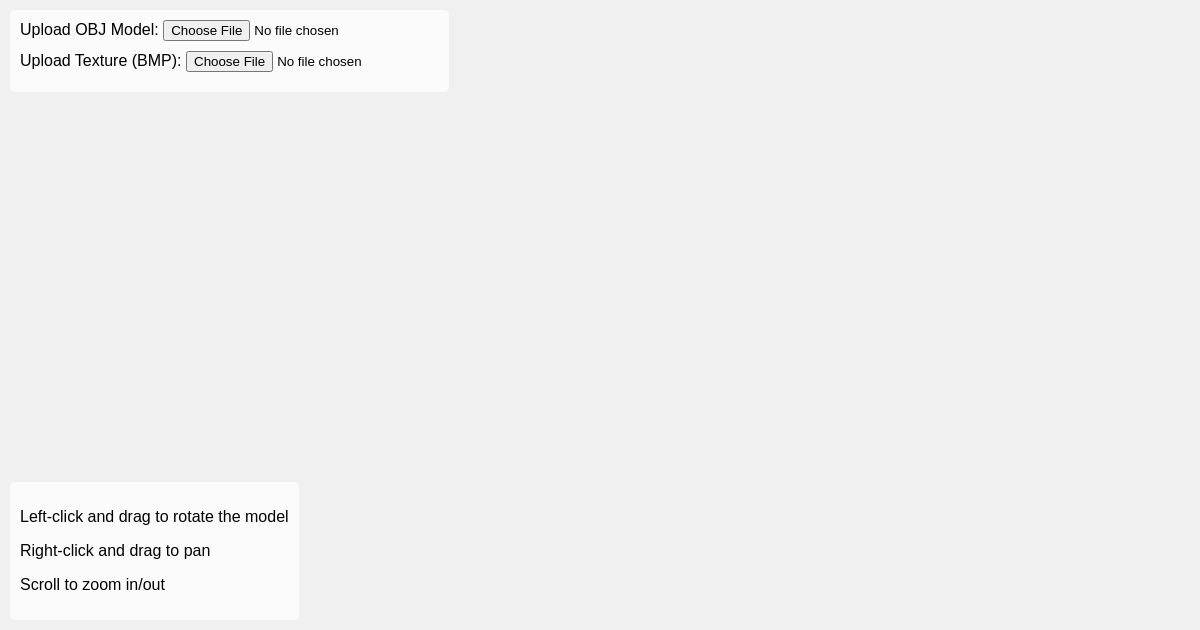 WebGL 3D Model Viewer with Texture Support - WebSim