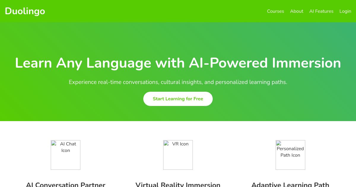Duolingo: Learn Languages with AI-Powered Immersion