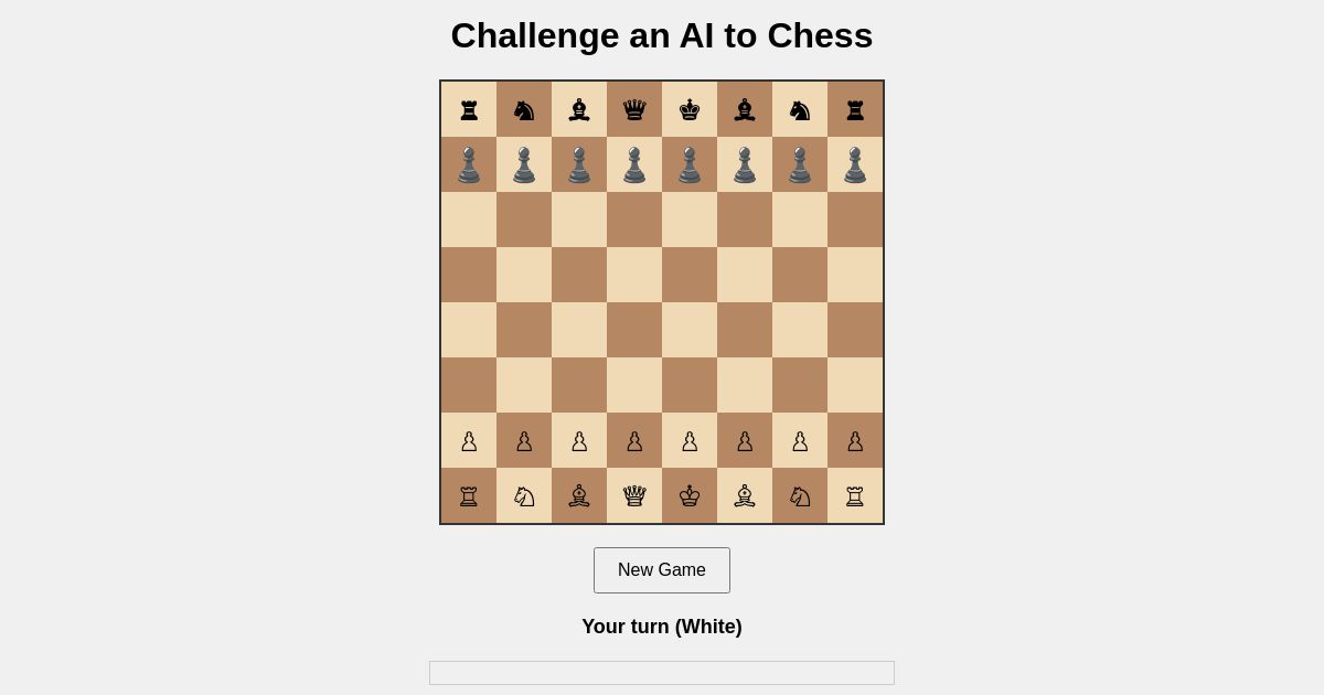 Play Chess vs AI