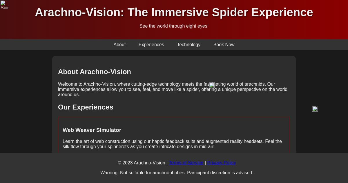 Arachno-Vision: The Immersive Spider Experience