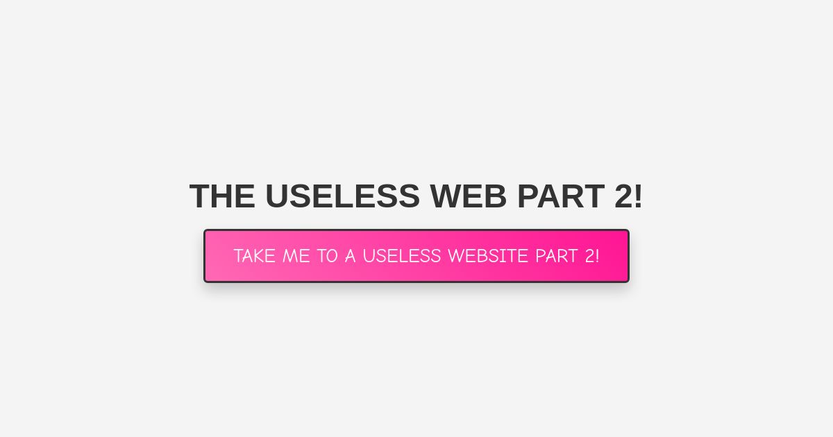 The Useless Web Part 2!