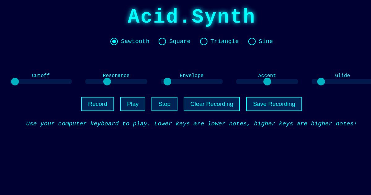 Acid.Synth - Classic Acid House Synthesizer