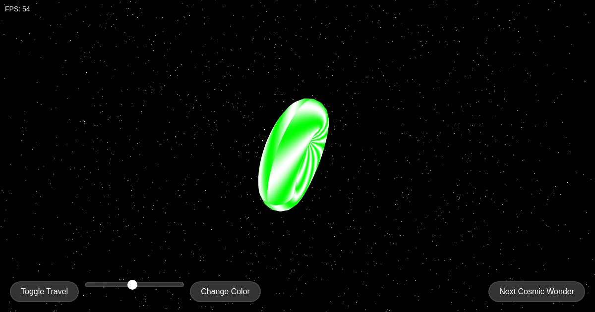 Wormhole Simulator - Interactive Space-Time Tunnel