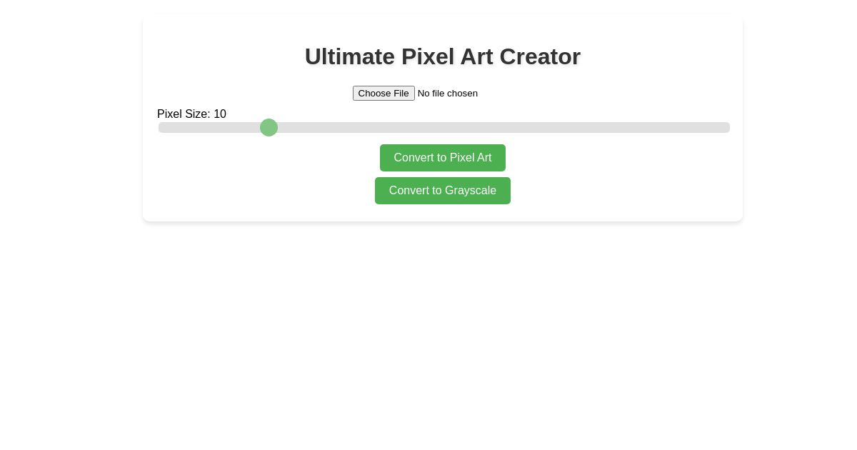 Pixel Art Converter