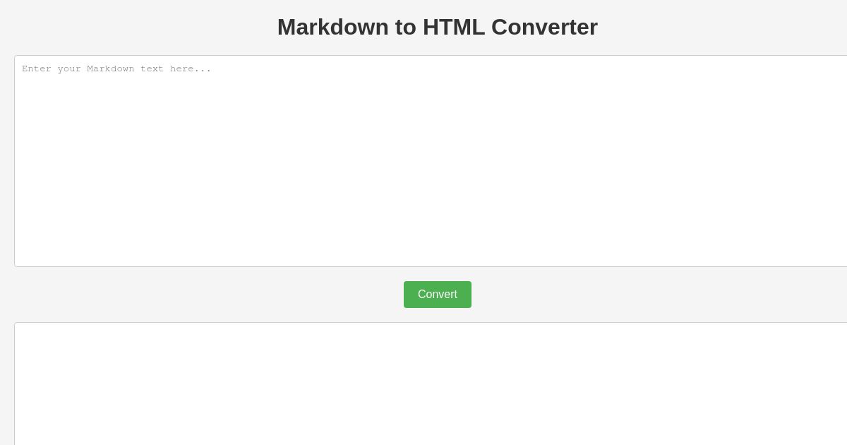 Markdown to HTML Converter sty