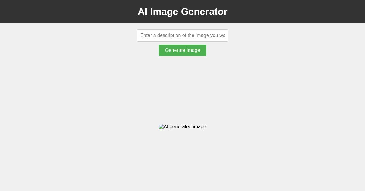 AI Image Generator