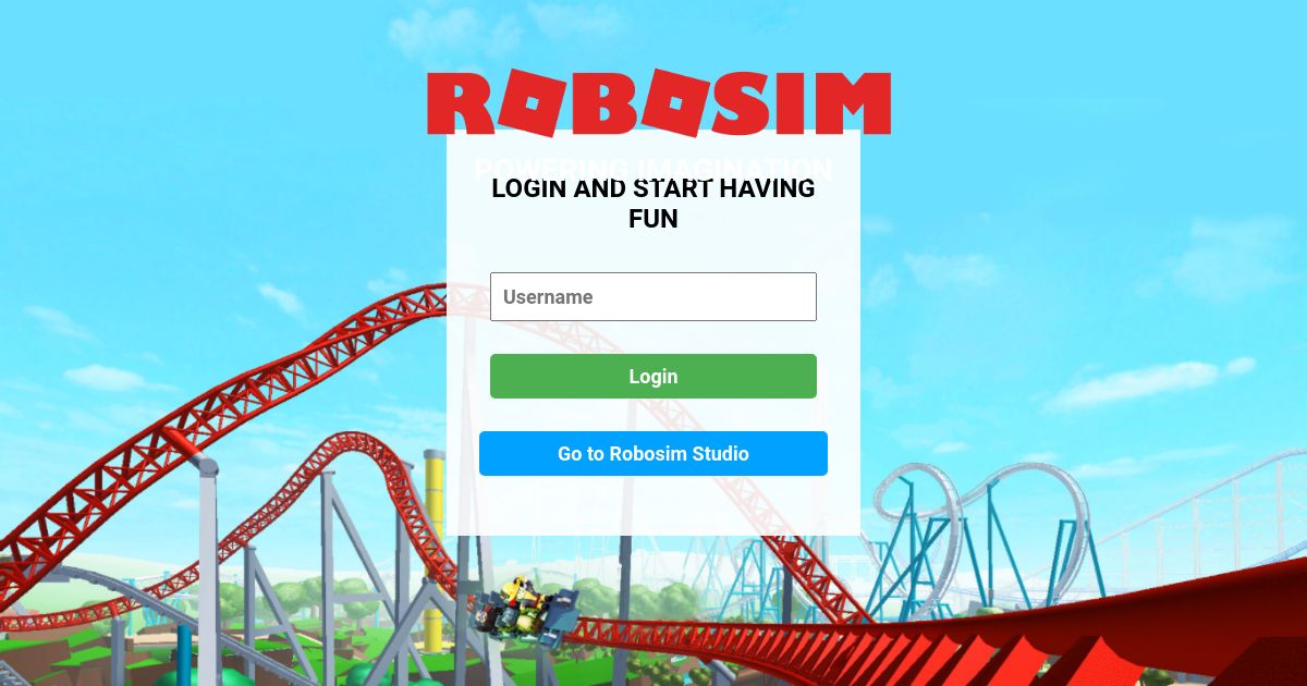 Robosim Login