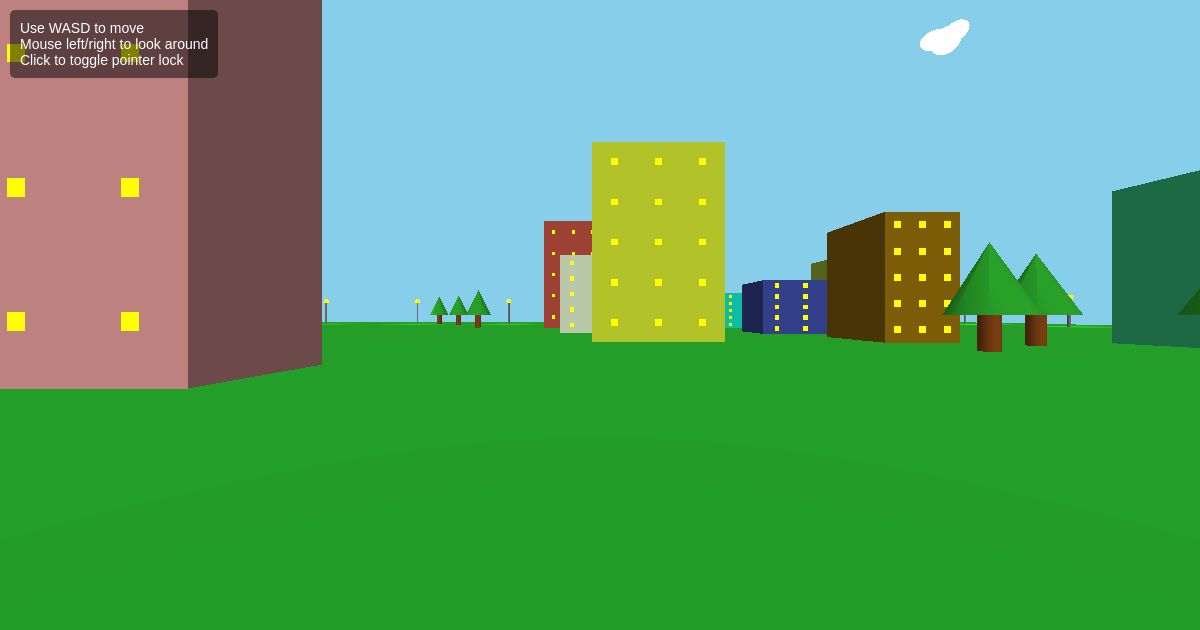 WebSim 3D Map Explorer