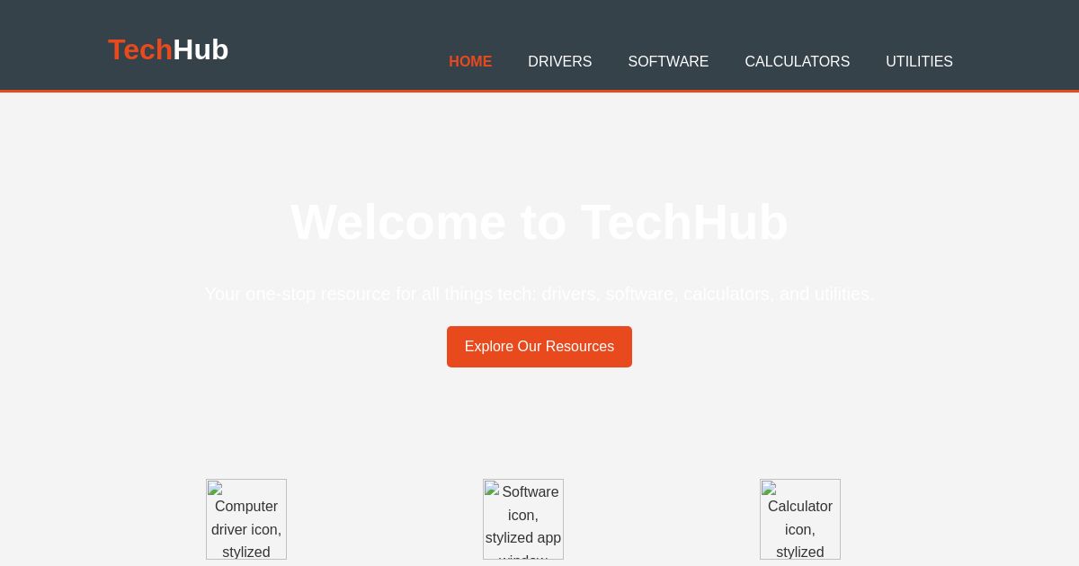 TechHub - Your One-Stop Tech Resource