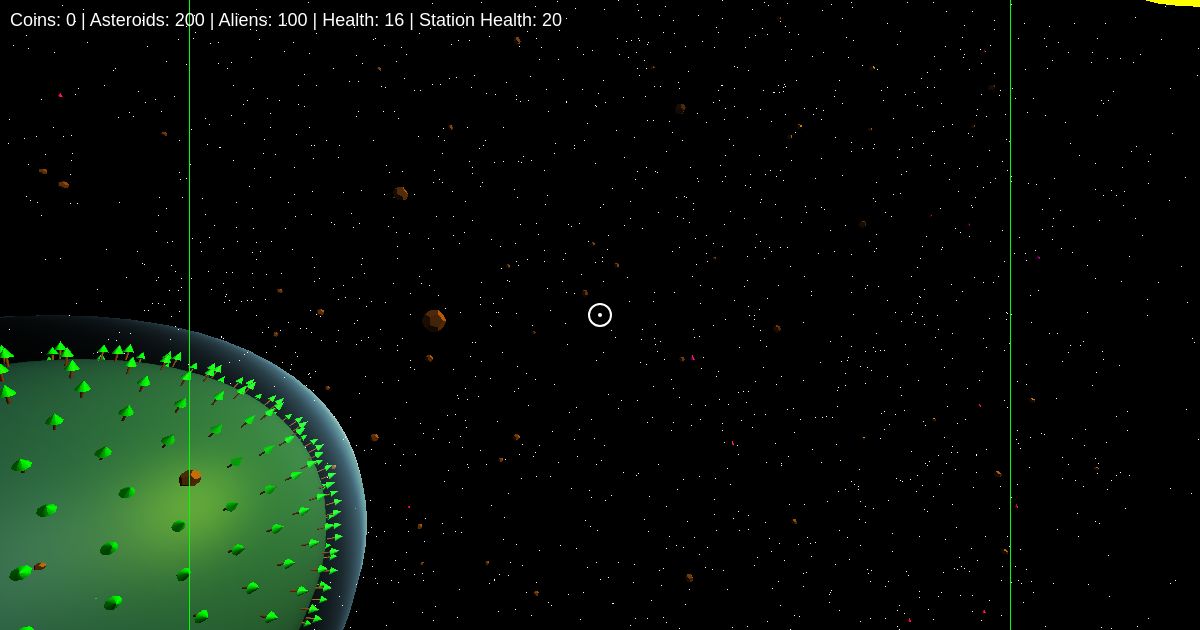 3D Space Alien Shooter