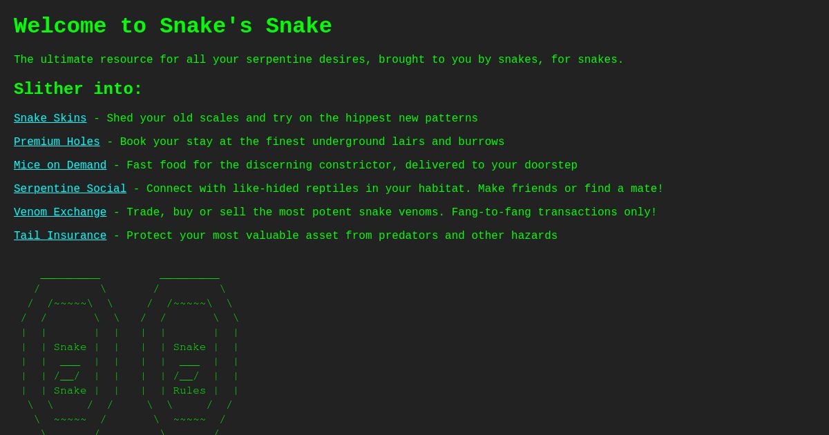Snake's Snake