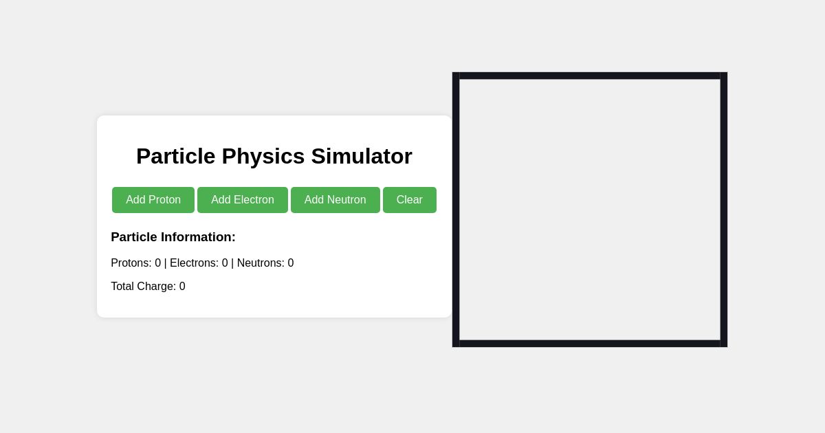 Particle Physics Simulator