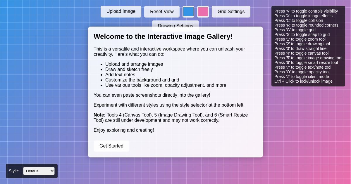 Interactive Image Gallery