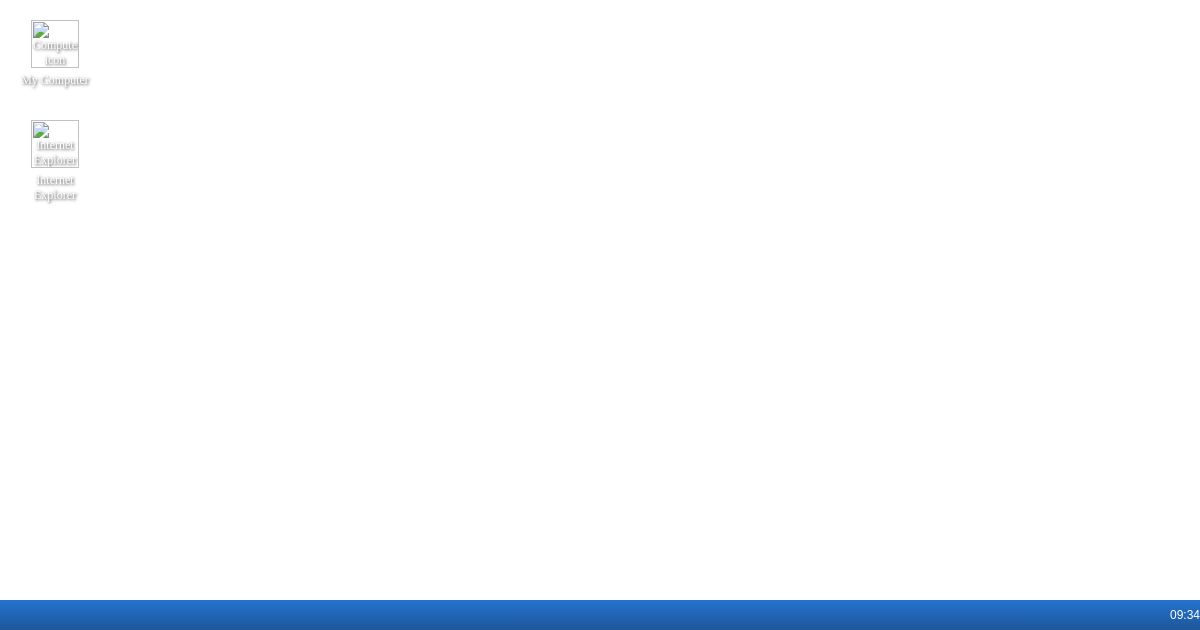 Windows XP Desktop Simulation