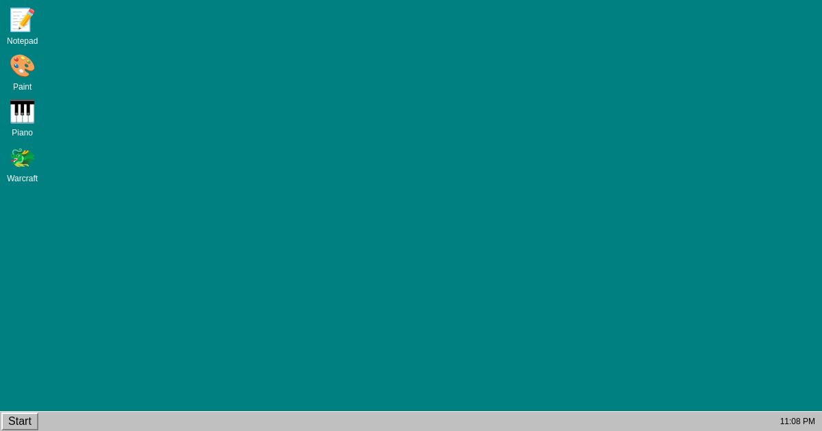 Windows 98 Desktop