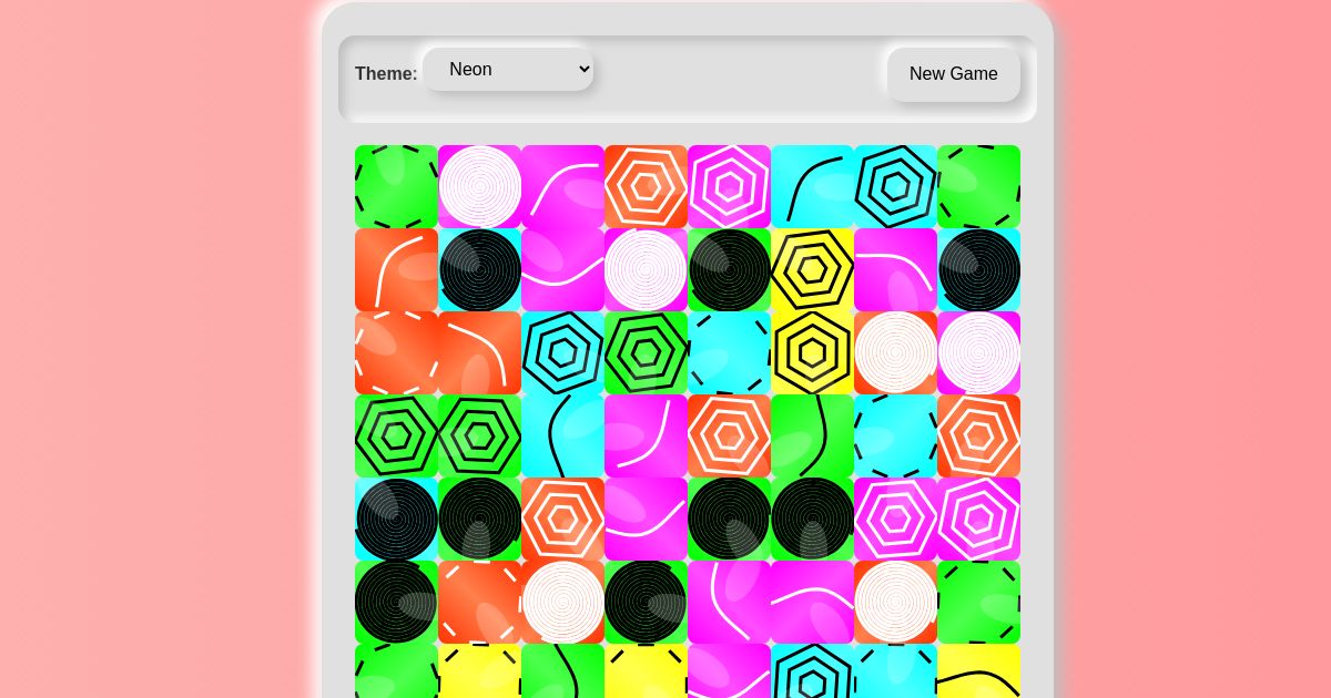 Stabby's Pattern Matching Game