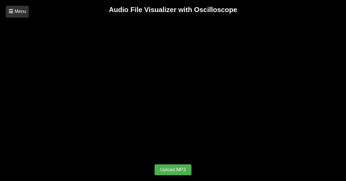 Advanced Audio Visualizer with File Upload - WebSim