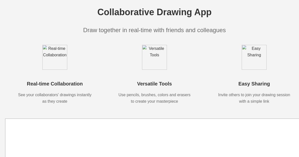 Collaborative Drawing App - Draw Together in Real-Time
