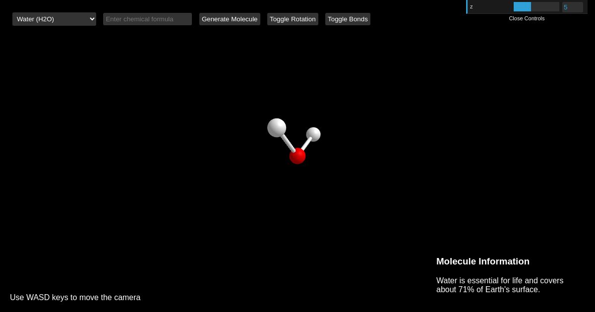 Advanced Molecular Playground - Interactive 3D Molecule Explorer