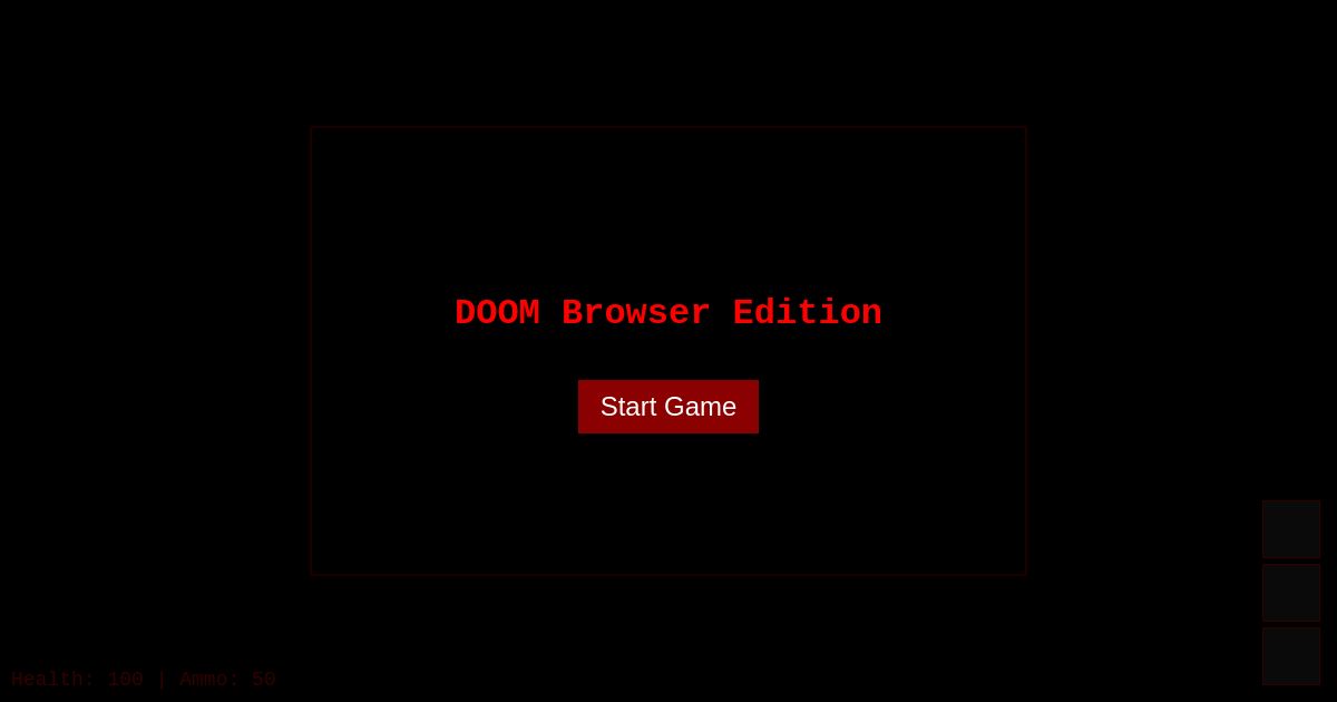 DOOM Browser Edition