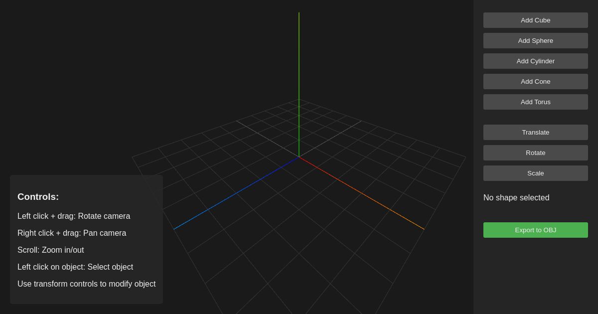 3D Render Studio - WebSim (Dark Mode)