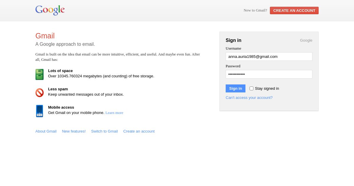 Gmail: Email from Google