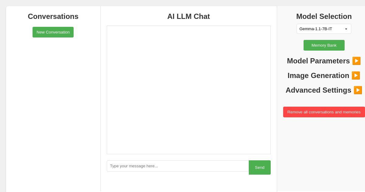 AI LLM Chat - WebSim