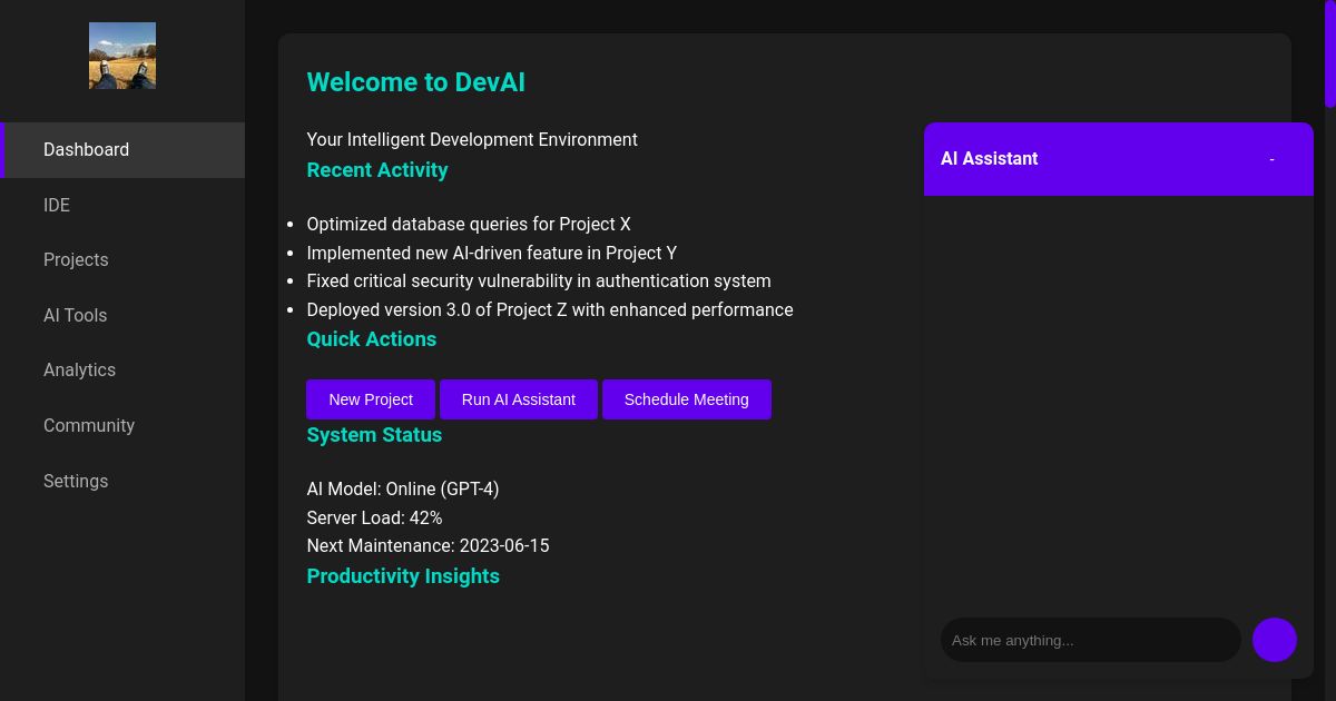 DevAI - Your Intelligent Development Environment