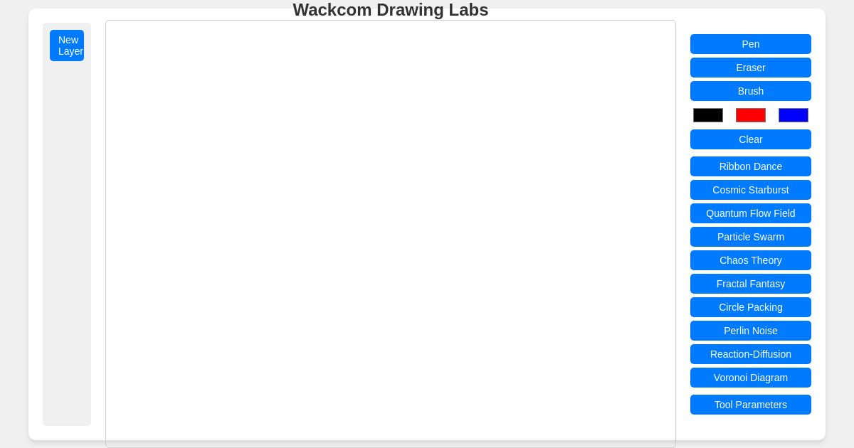 Wackcom Drawing Labs - The Ultimate Online Drawing Experience